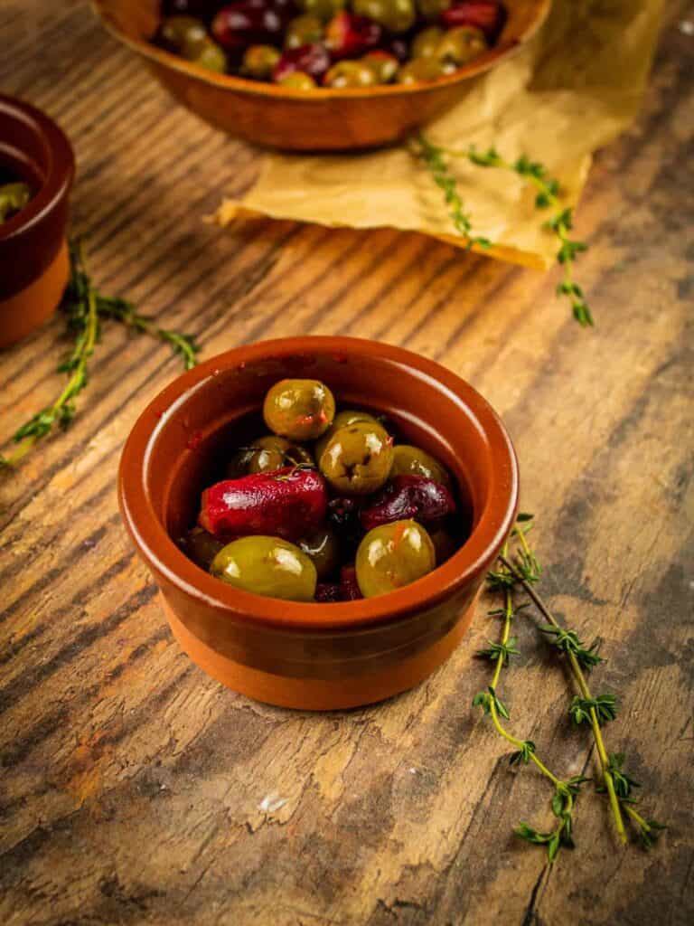Roasted Grapes and Olives Recipe | Scarlati Family Kitchen