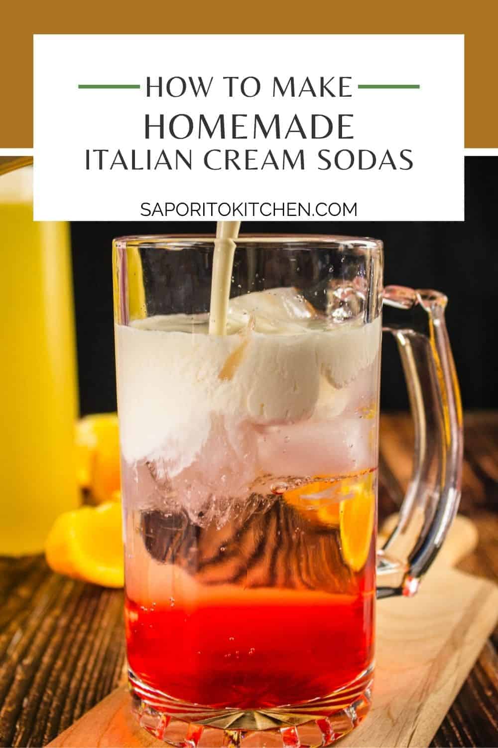 Homemade Italian Cream Sodas (3 Flavors) | Scarlati Family Kitchen