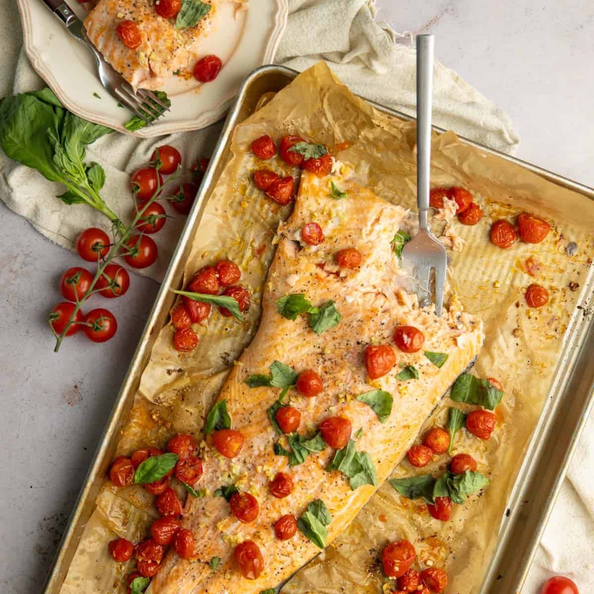 Italian Salmon Recipe | Scarlati Family Kitchen