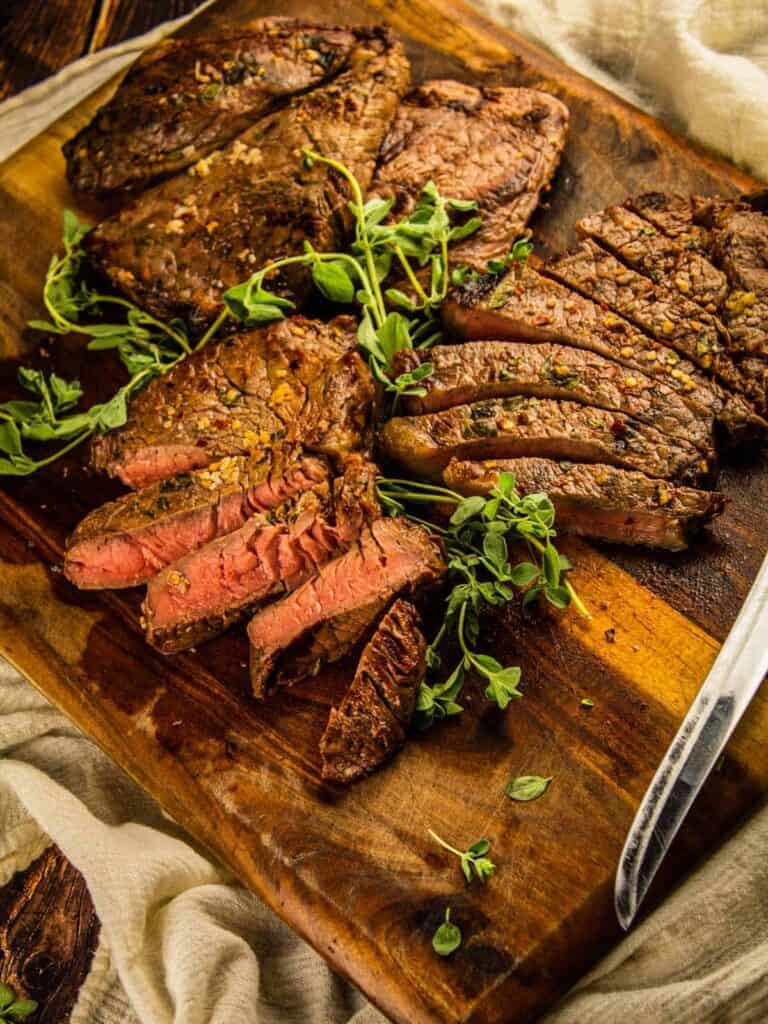 Easy Italian Steaks on the Grill | Scarlati Family Kitchen