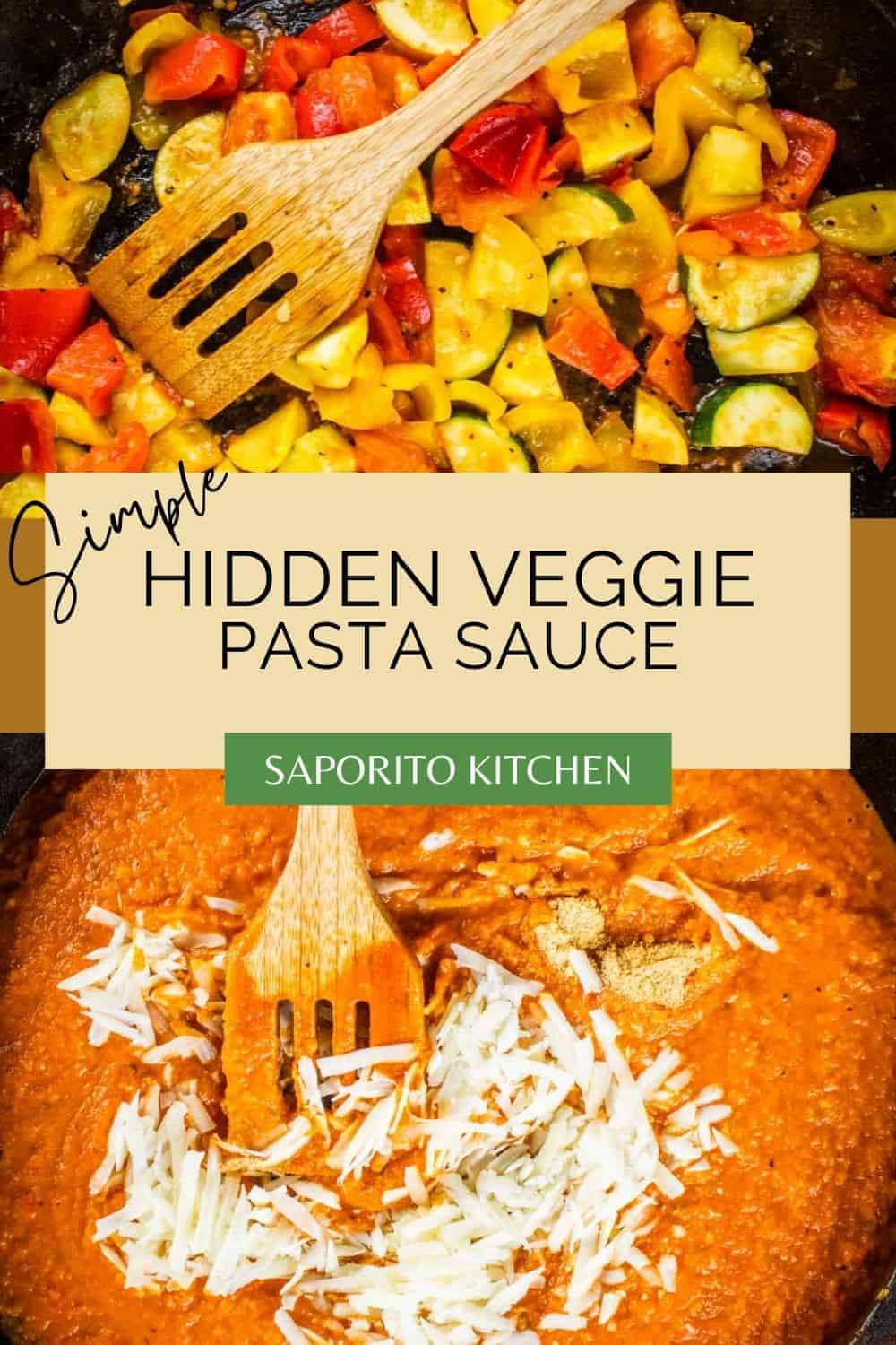 Hidden Veggie Pasta Sauce | Scarlati Family Kitchen