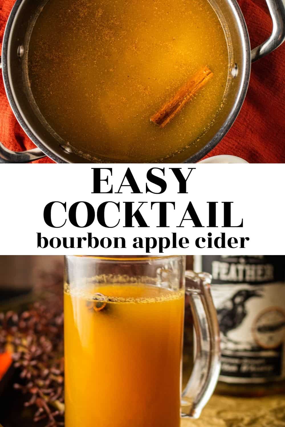 Bourbon Apple Cider Cocktail | Perfect Fall Drink Idea | Scarlati ...