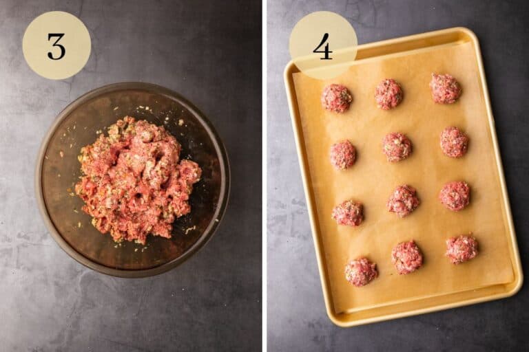 Juicy Oven Baked Italian Meatballs | Scarlati Family Kitchen