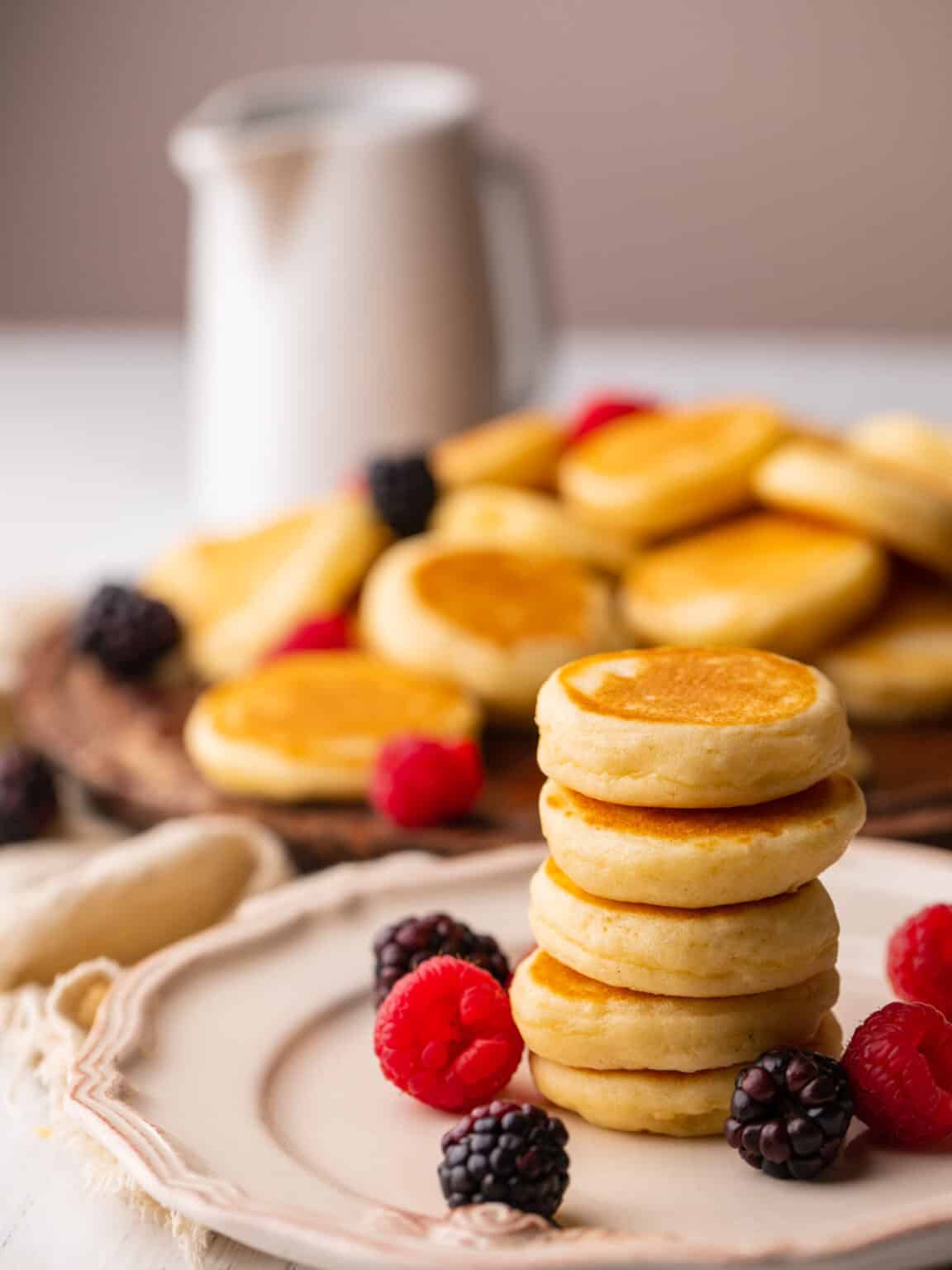 Silver Dollar Pancake Recipe | Scarlati Family Kitchen