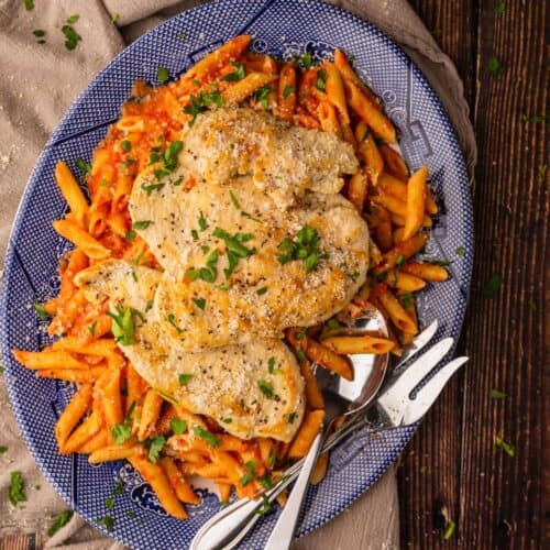Penne alla Vodka with Chicken Recipe | Scarlati Family Kitchen