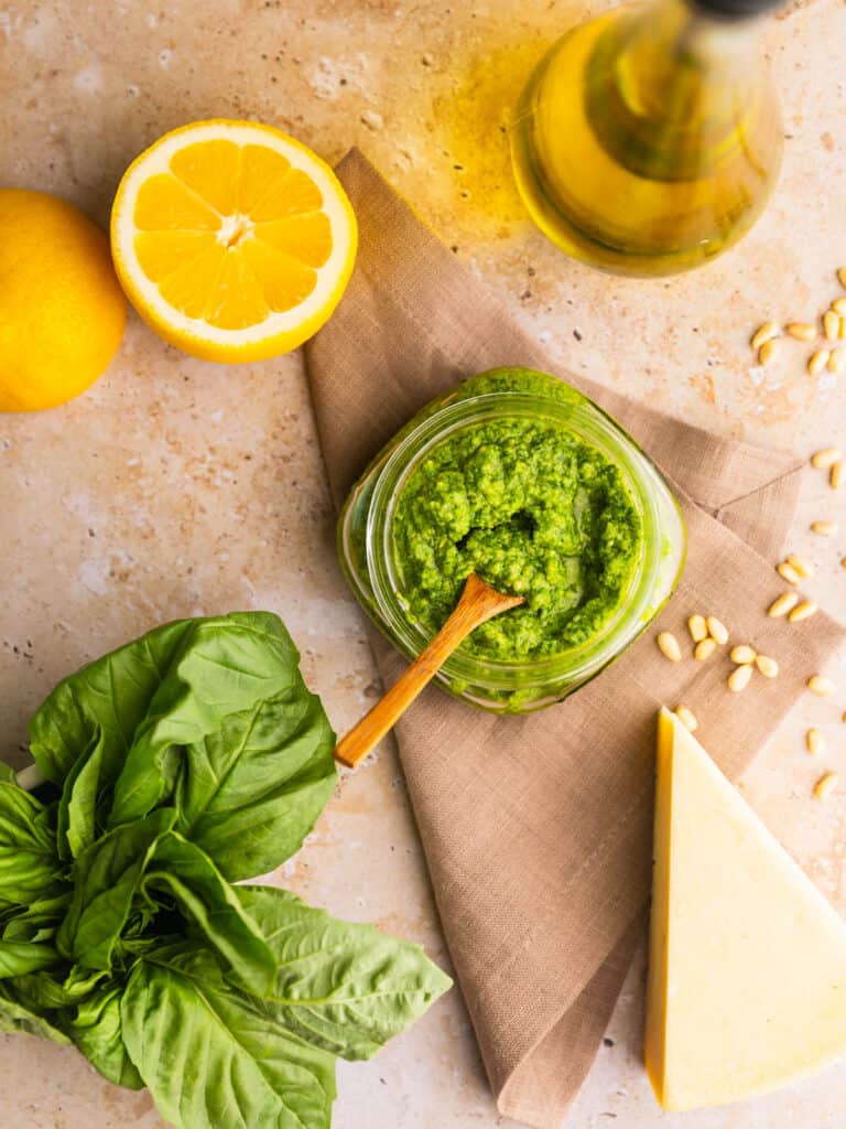 Italian Basil Pesto (Pesto alla Genovese) | Scarlati Family Kitchen