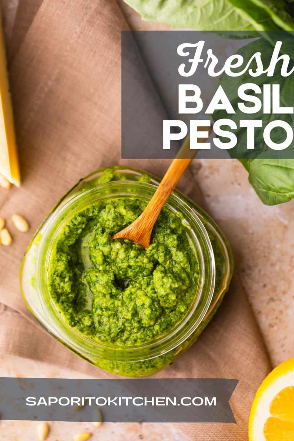 Fresh Basil Pesto Recipe - Scarlati Family Kitchen