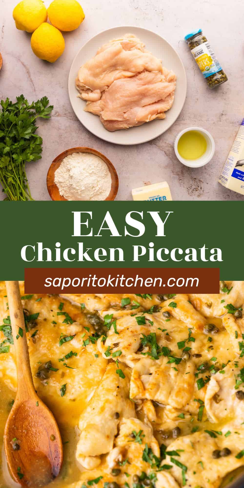 Lemon Chicken Piccata (Classic Italian Recipe) | Scarlati Family Kitchen
