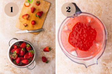 Fresh Strawberry Puree with No Sugar | Scarlati Family Kitchen