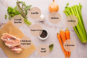 Rich Homemade Chicken Stock | Scarlati Family Kitchen