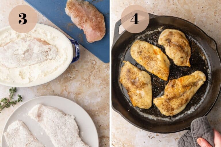 Baked Skillet Asiago Chicken Recipe | Scarlati Family Kitchen