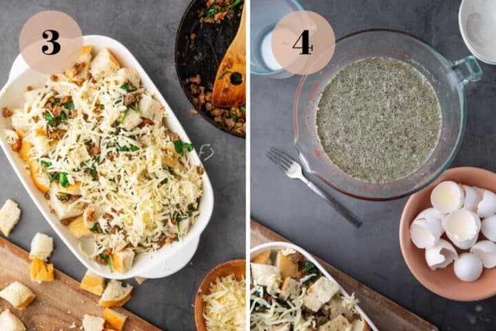 Overnight Italian Strata with Fontina Cheese | Scarlati Family Kitchen