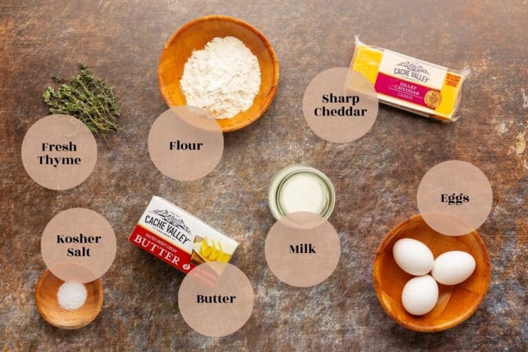 Savory Dutch Baby (Cheddar & Thyme, Cast Iron Skillet) | Scarlati ...