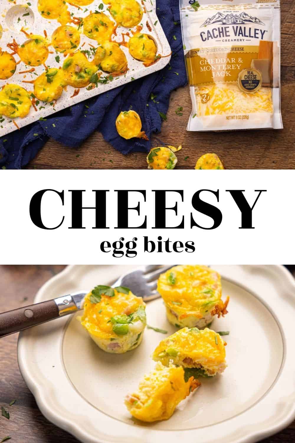 Homemade Egg Bites with Ham, Cheese, and Peppers | Scarlati Family Kitchen